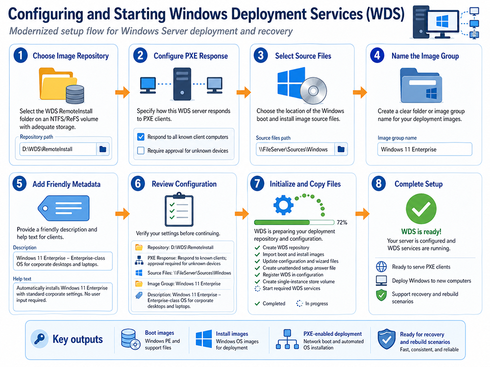Configure and Start WDS | Windows Deployment Services(Install )